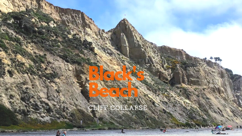 Black's Beach Cliff Collapse- I Was There! – San Diego Beach Secrets